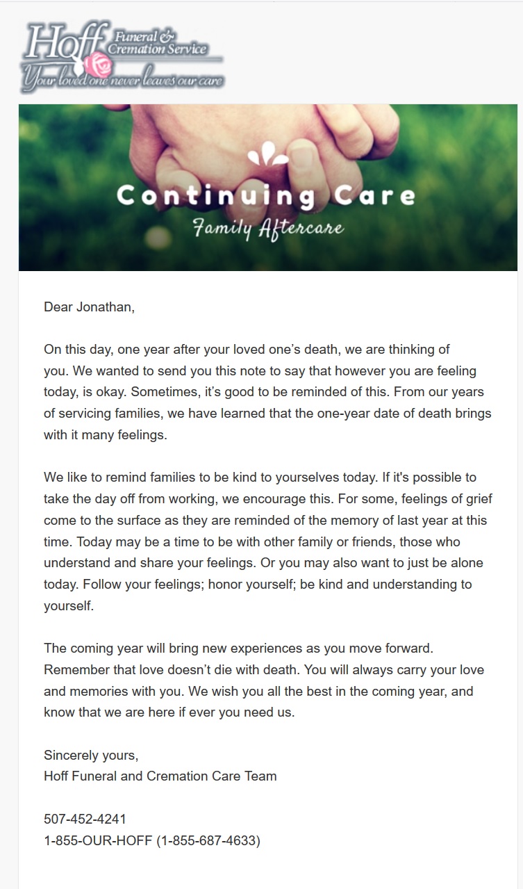 Email Overview | Digital Marketing for Funeral Homes | Funeral Innovations