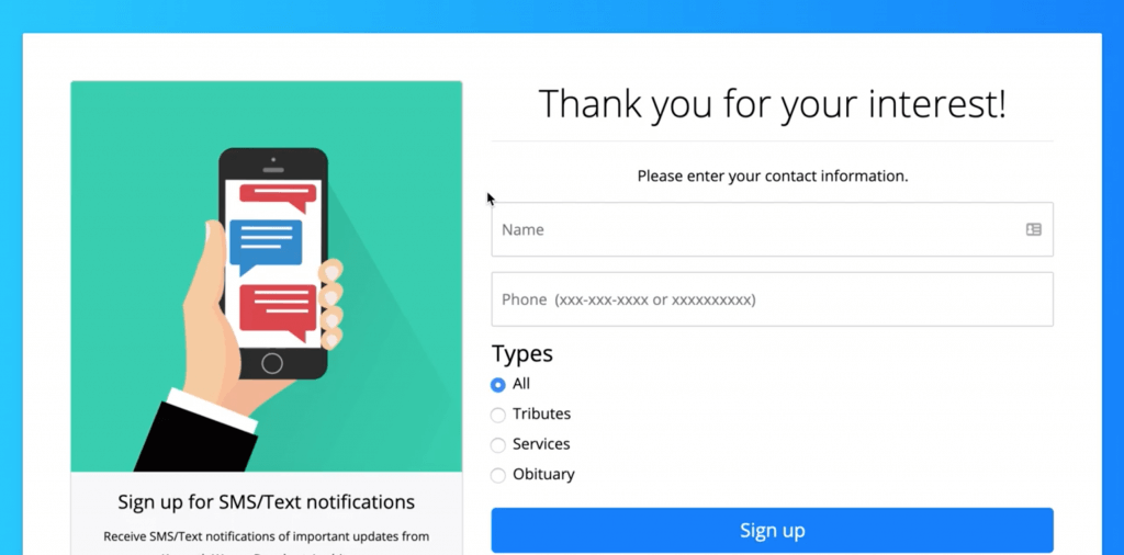 How funeral homes can communicate with families using text messages and ...