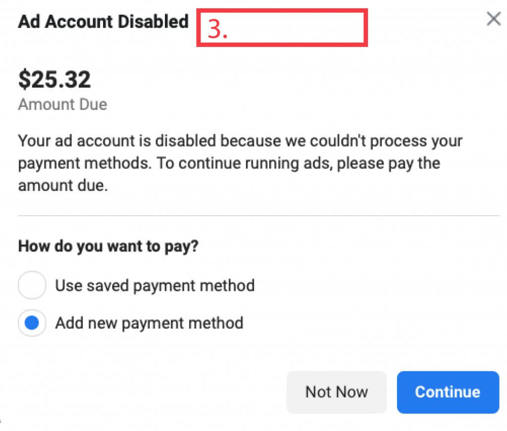 Adding payment method on Facebook | Digital Marketing for Funeral Homes ...